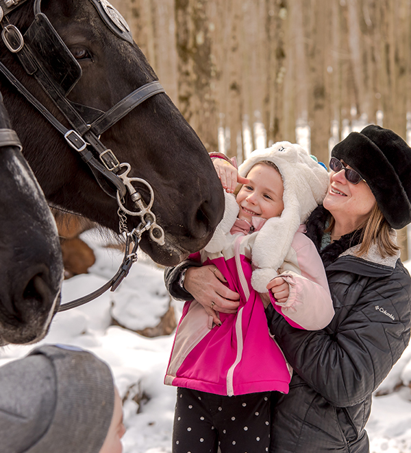 sar-girlpettinghorse-creditbriannorcross | Geauga Park District